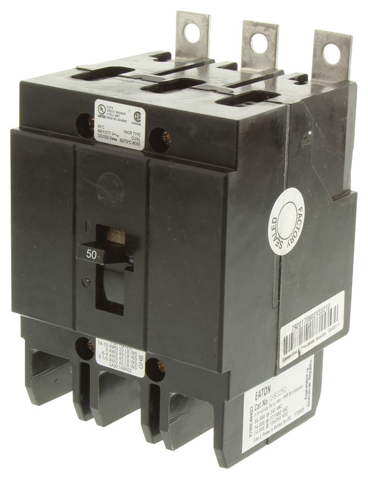 GHB3050 Eaton Cutler Hammer, Thermal Magnetic Circuit Breaker, GHB ...