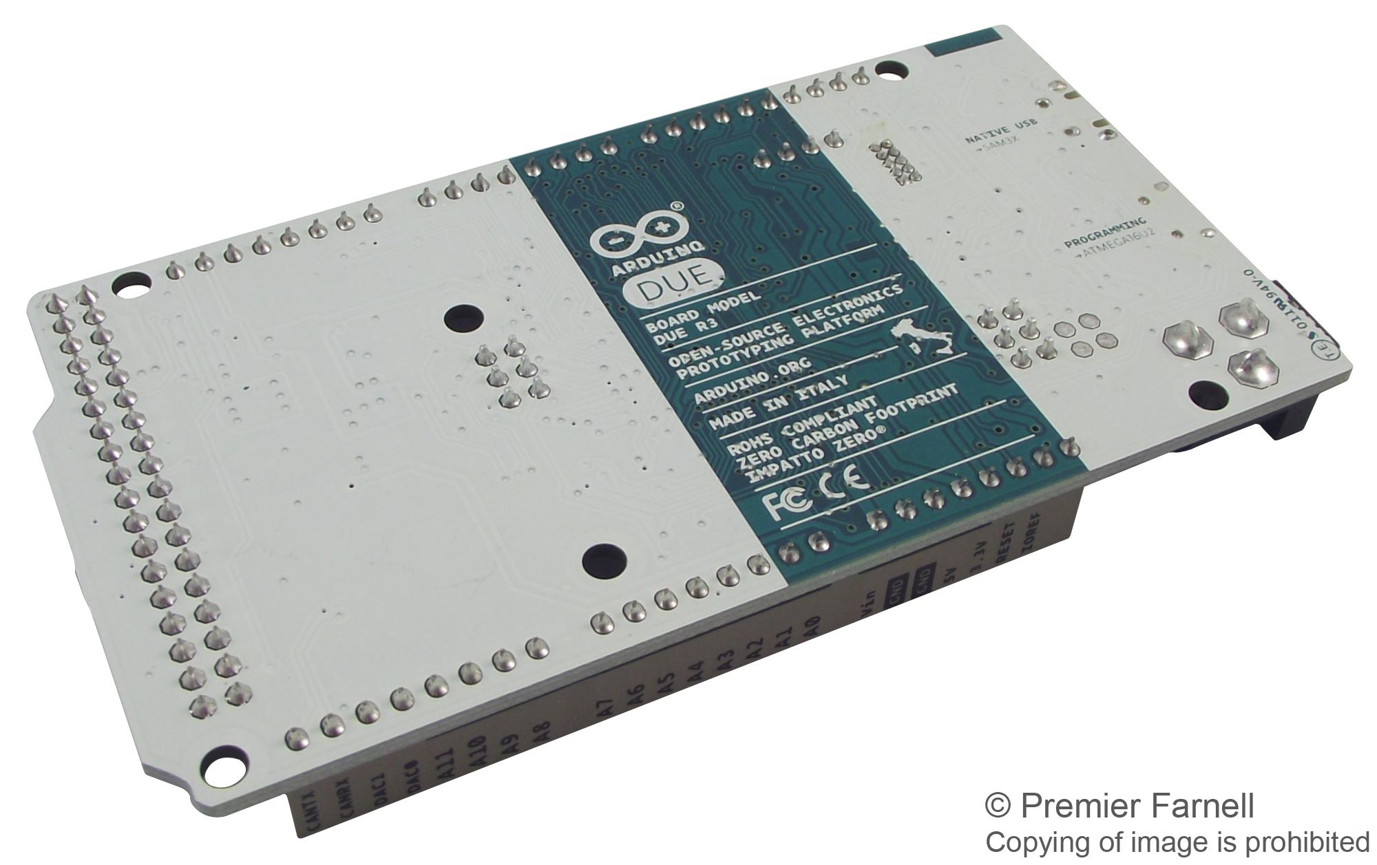A000062 Arduino Single Board Computer Arduino Due At91sam3x8e 7313