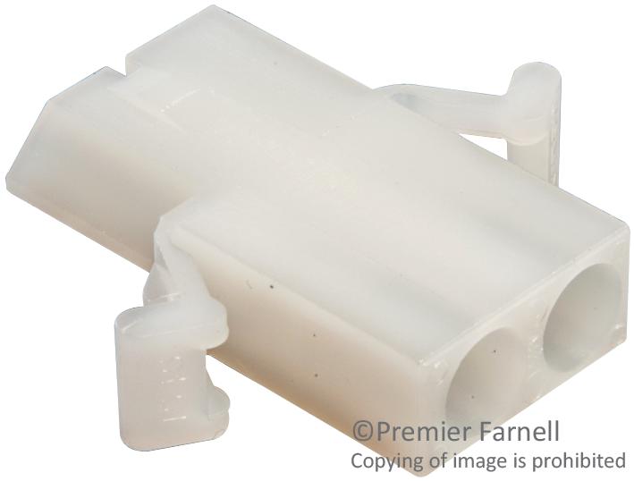 03-09-1027 Molex, Connector Housing, Pre-bent Mounting Ears & Friction ...