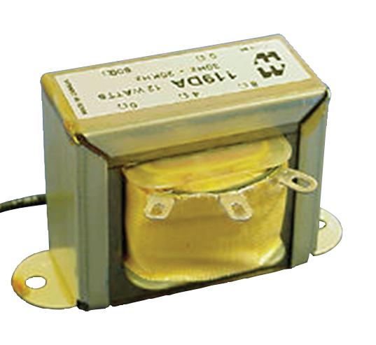 Audio Transformer, Speaker Matching, 600 ohm, 8 ohm, 12 W, 20 kHz, 500 V
