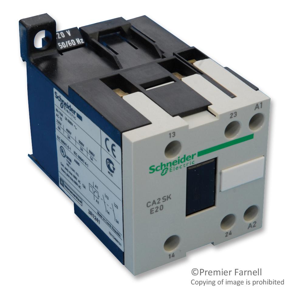 CA2SKE20G7 Schneider Electric, Contactor, DIN Rail, 690 VAC