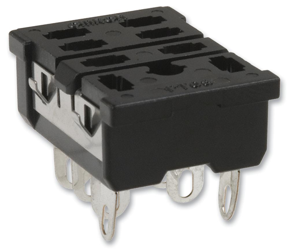 PT08 Omron Industrial Automation, Relay Socket, Panel, Solder Lug