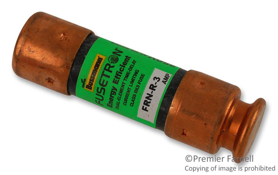 FRN-R-3 Eaton Bussmann, Fuse, Industrial / Power, Fusetron FRN-R Series