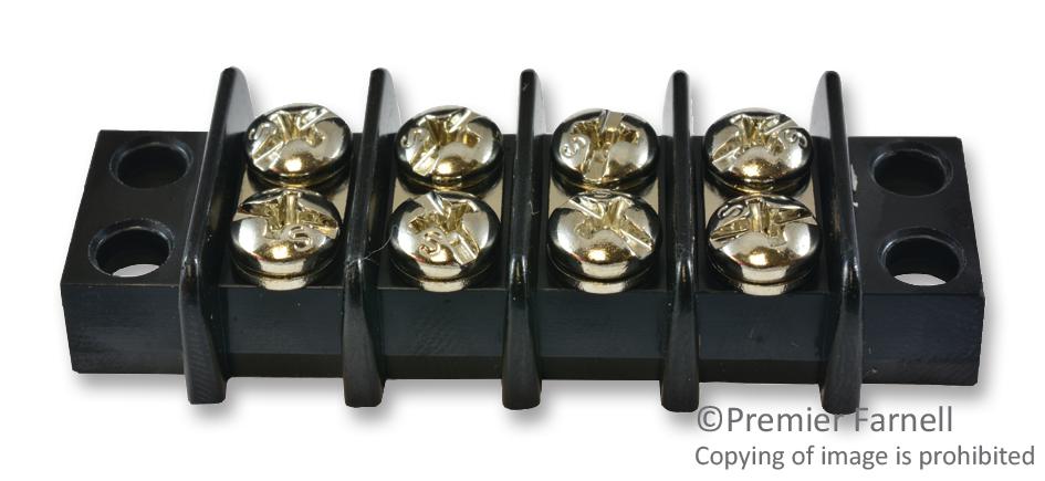 600A-GP-4 Marathon Special Products, Panel Mount Barrier Terminal Block ...