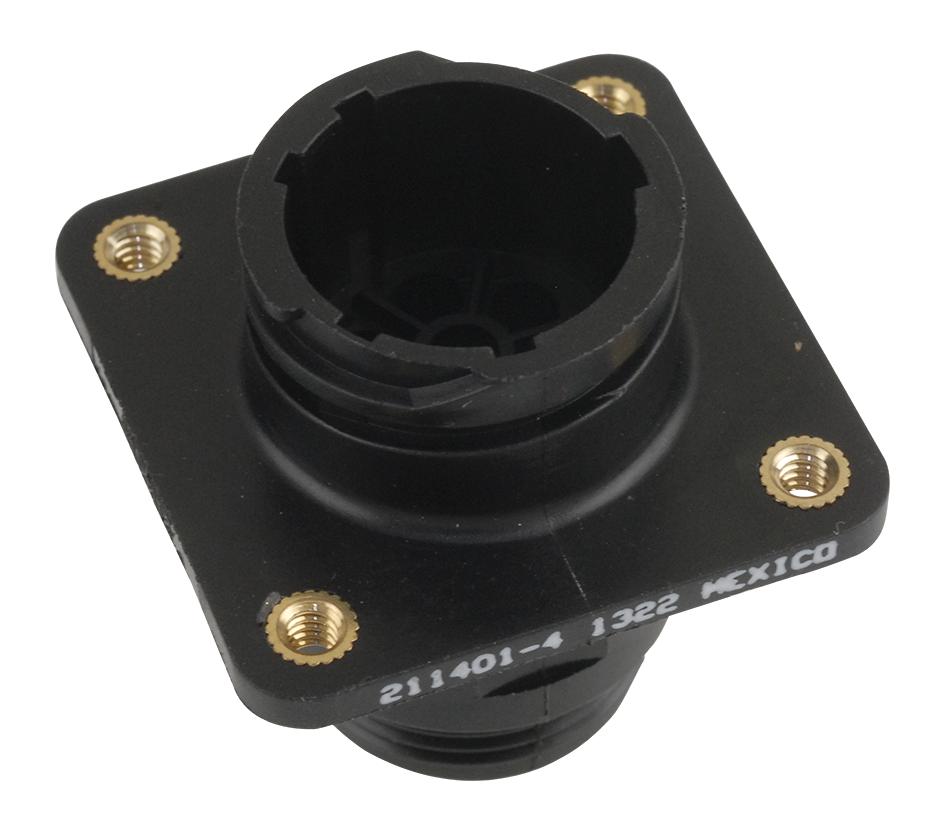 211401-4 Amp - Te Connectivity, Circular Connector, CPC Series 1, Panel ...