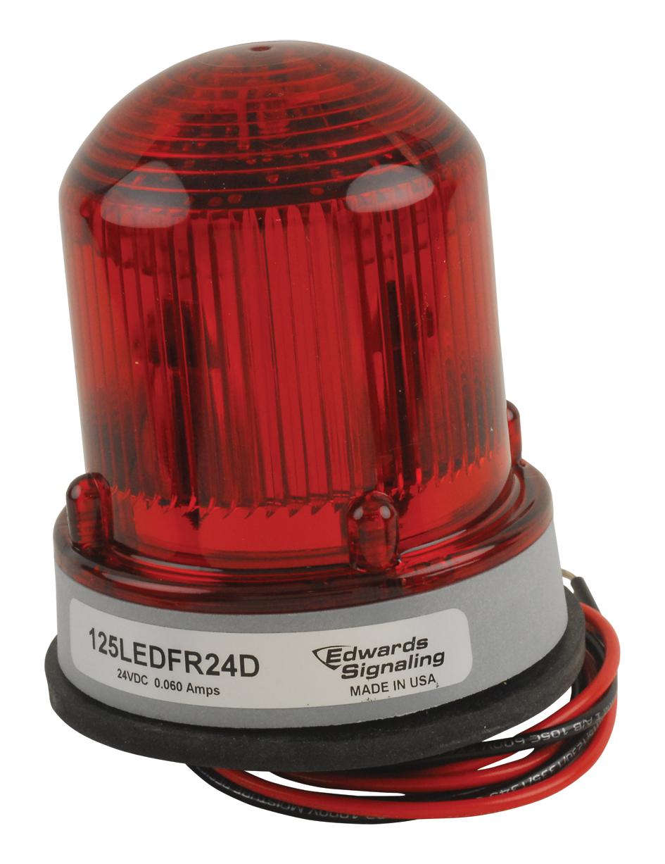 125LEDFR24D Edwards Signaling Products, Beacon, LED, Amber