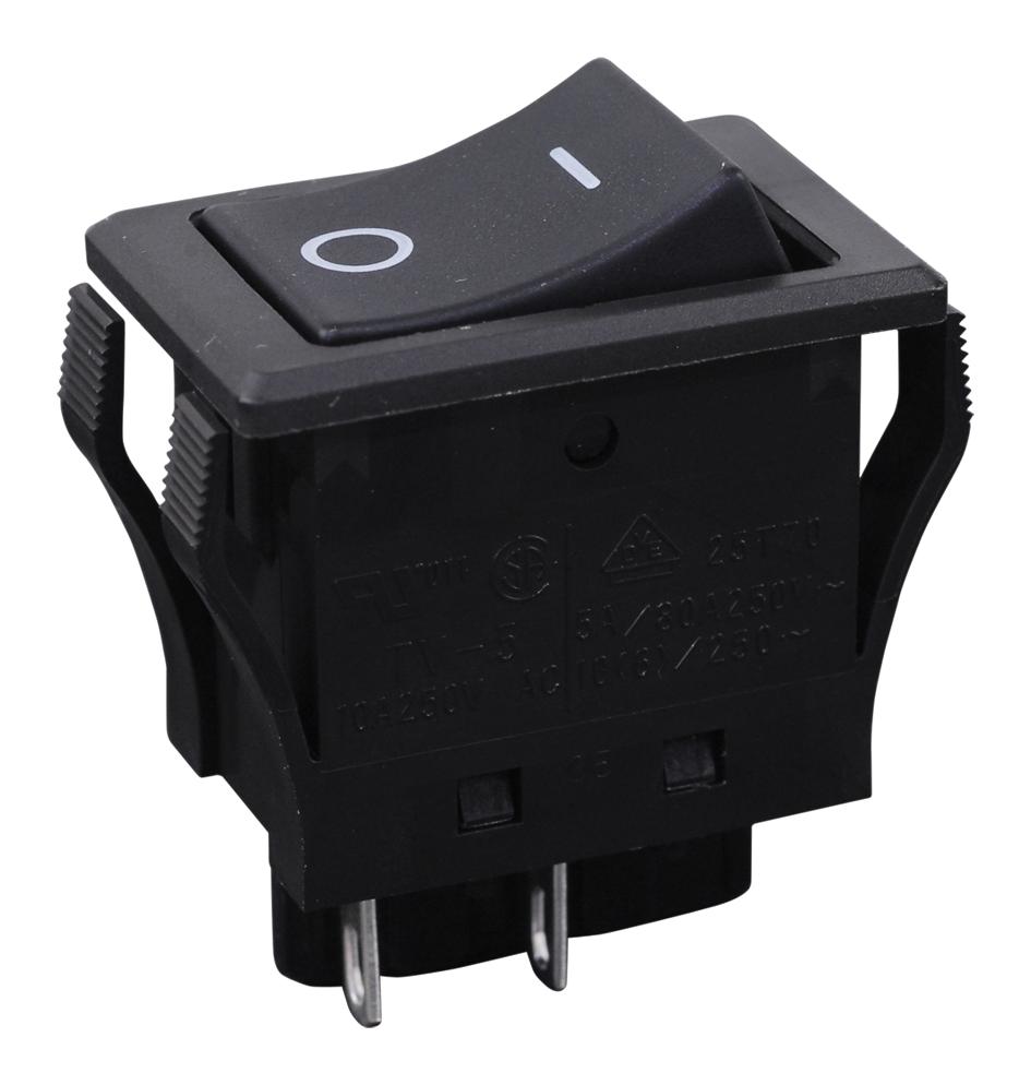 JWM11RA1A Nkk Switches, Rocker Switch, On-None-Off, SPST