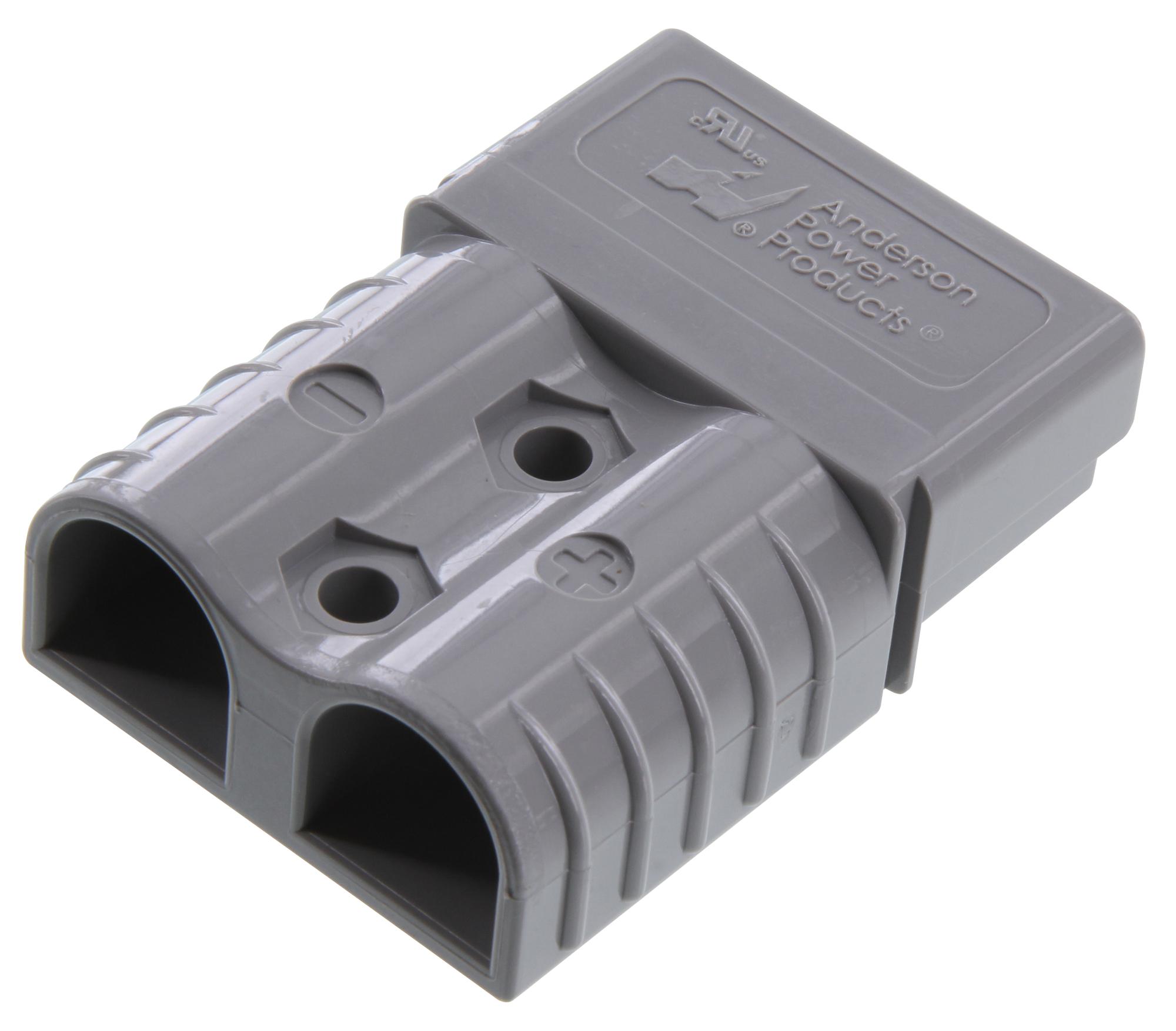 6810G1-BK Anderson Power Products, Connector Housing, Grey, SB120 Series