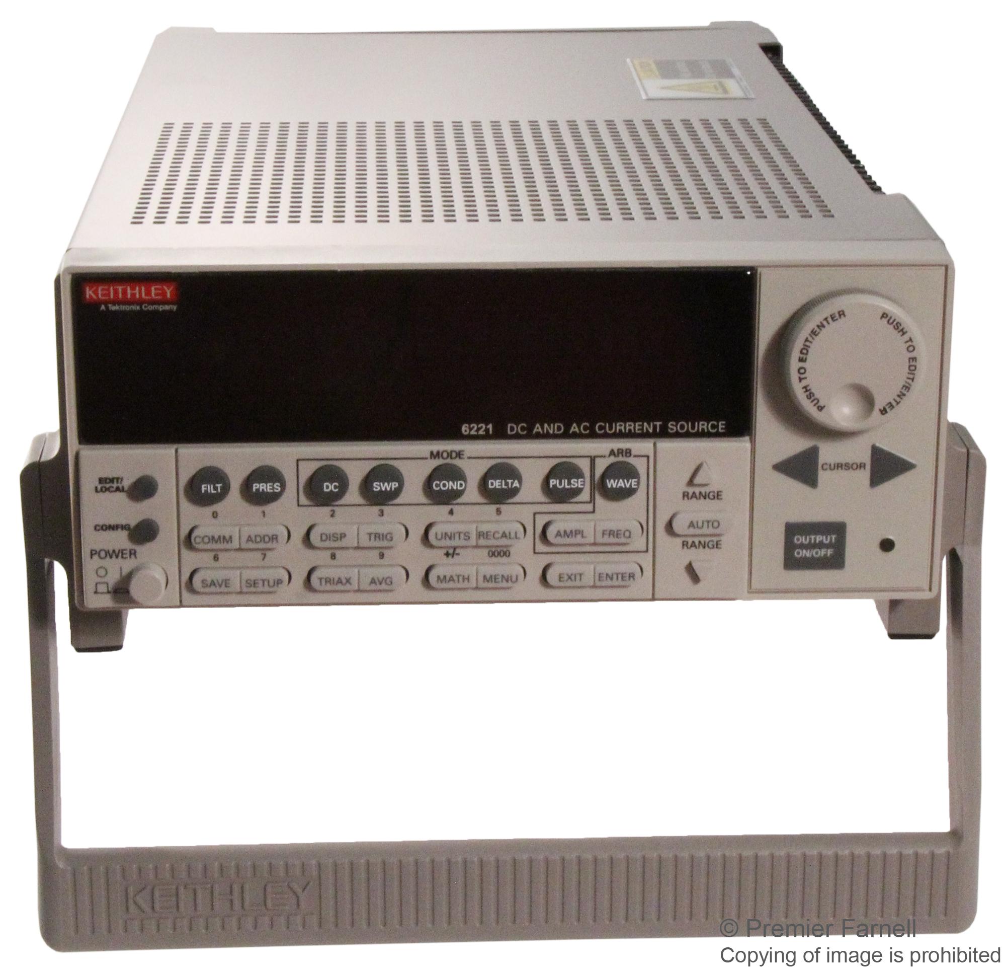 6221 Keithley, Source Measure Unit, ± 100mV to ± 40V, ± 2nA to ± 100mA