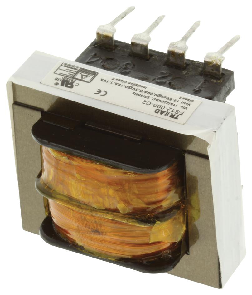 6 VA 2 x 6.3V Isolation Transformer 500 mA Class II 2 x 115V ...