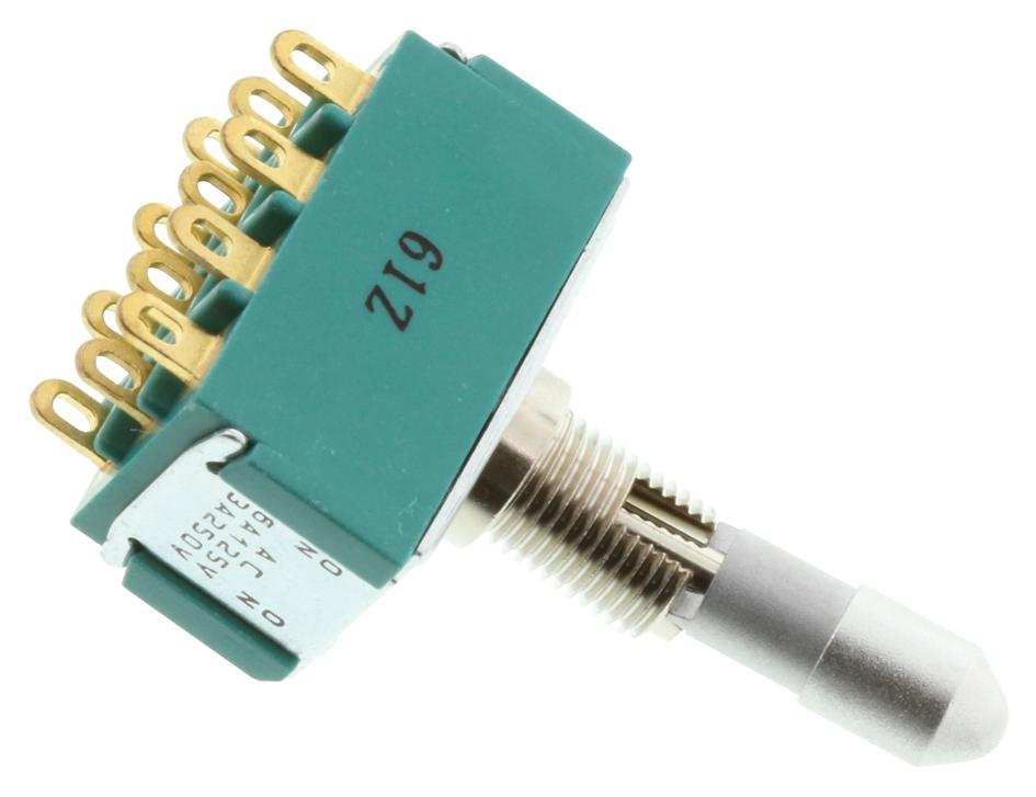 MTL-406N Alcoswitch - Te Connectivity, Toggle Switch, On-On, 4PDT