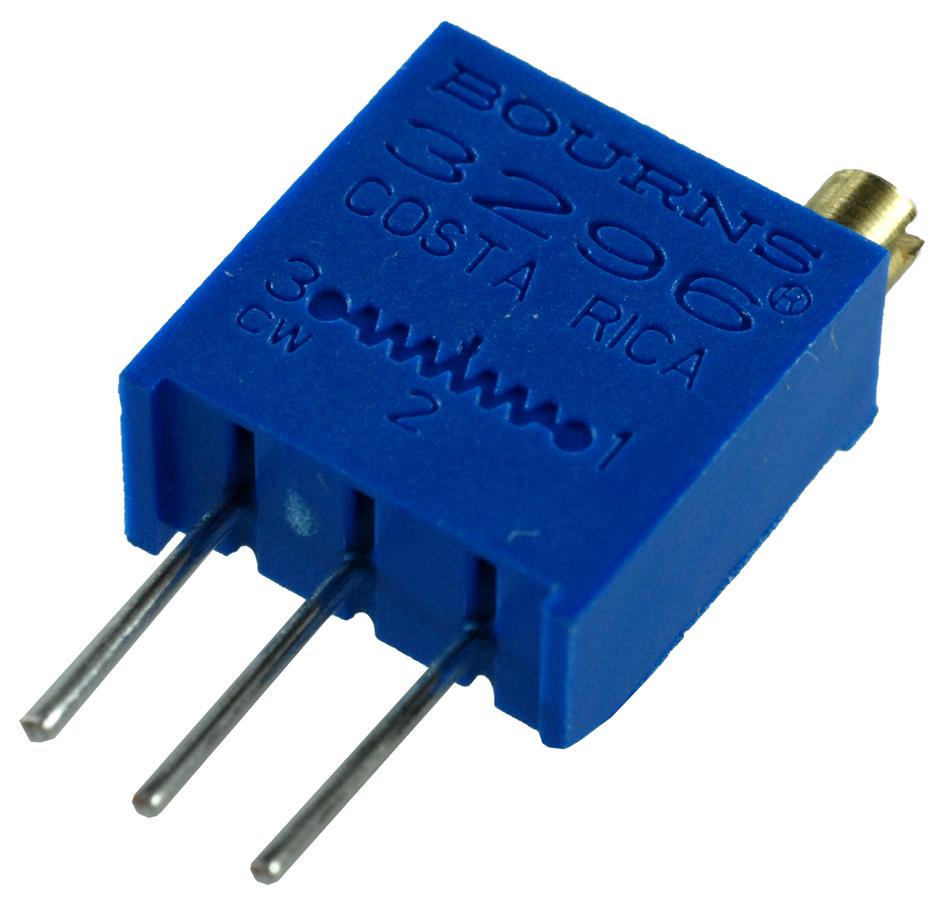 3296W-1-502LF Bourns, Trimpot, Multi Turn, Cermet
