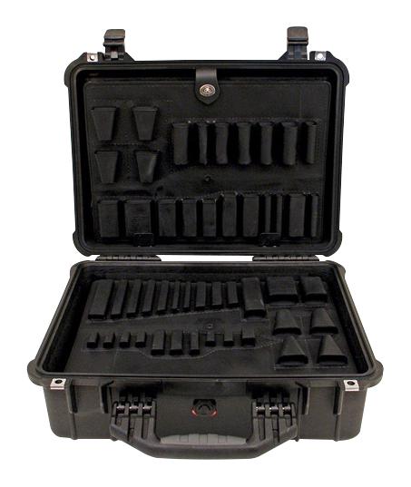 1520T-CB Pelican Products, Tool Case, Rubber, Black