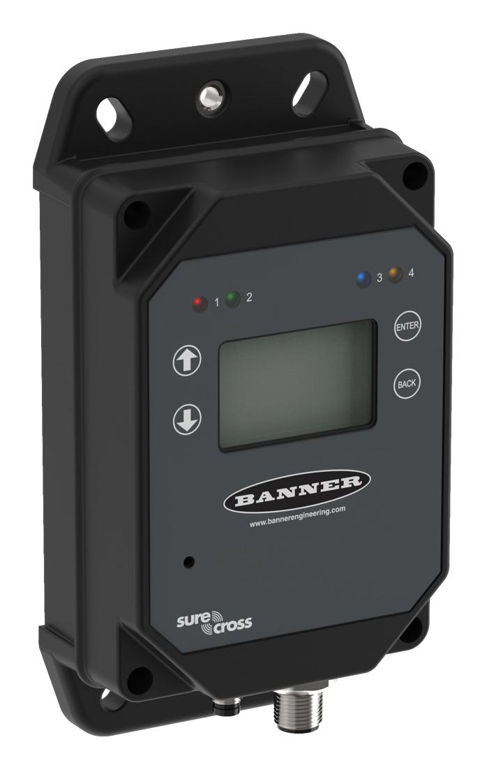 DXM1200-B1R2 Banner Engineering, WIRELESS CONTROLLER, 900MHZ RADIO