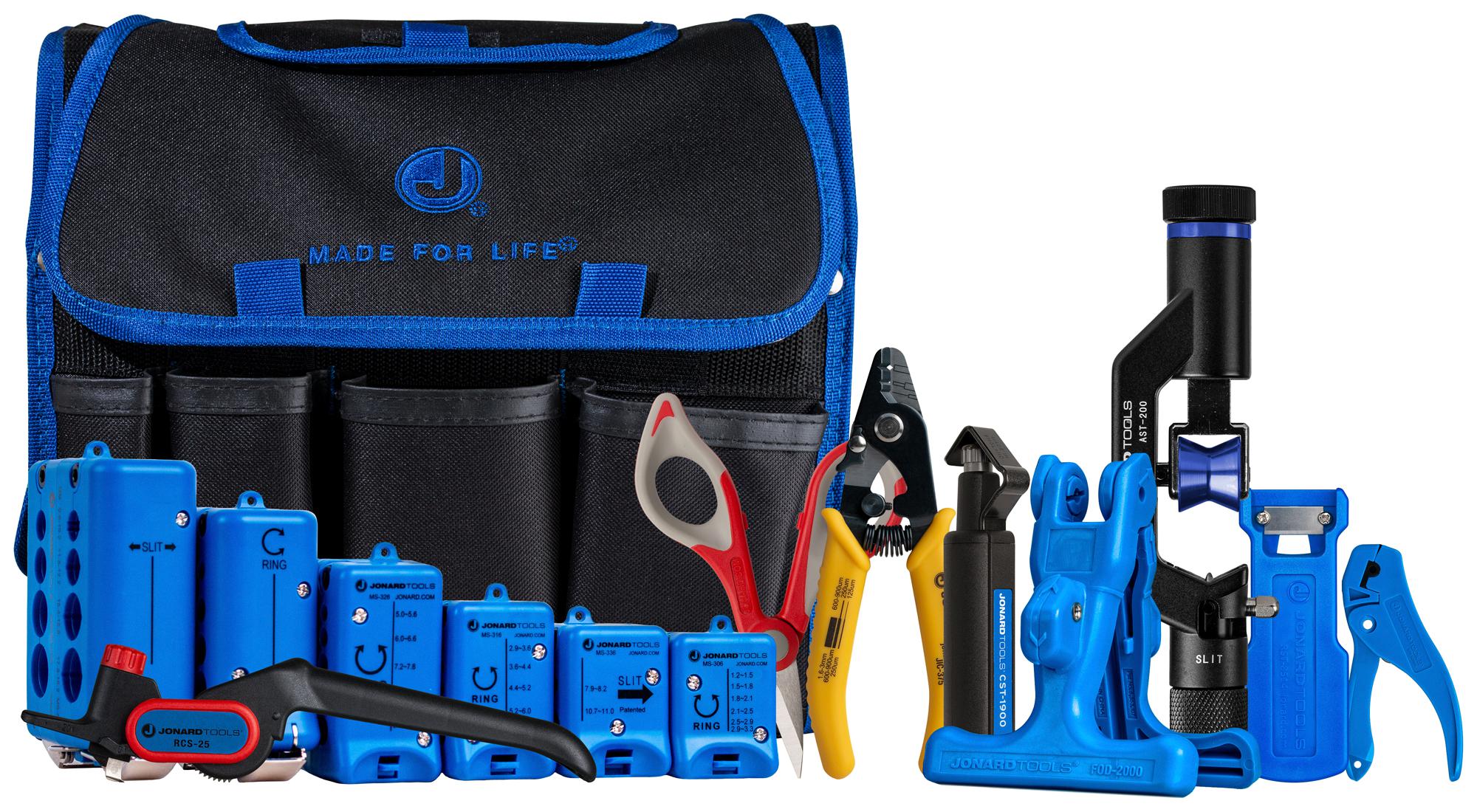 TK-107 Jonard Tools, FIBER OPTIC MID SPAN / RINGING TOOL KIT