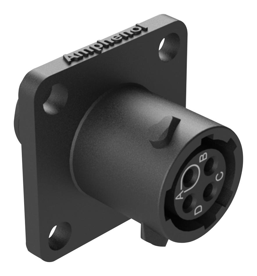 RTS08N4S Amphenol Sine/tuchel, Circular Connector, Size 8 IP67/IP69K ...