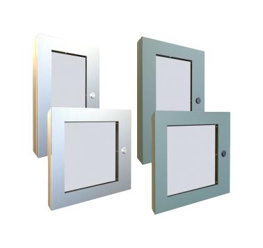 1481WSSDH2016 Hammond, Inspection Window, Gray, Hammond Enclosures