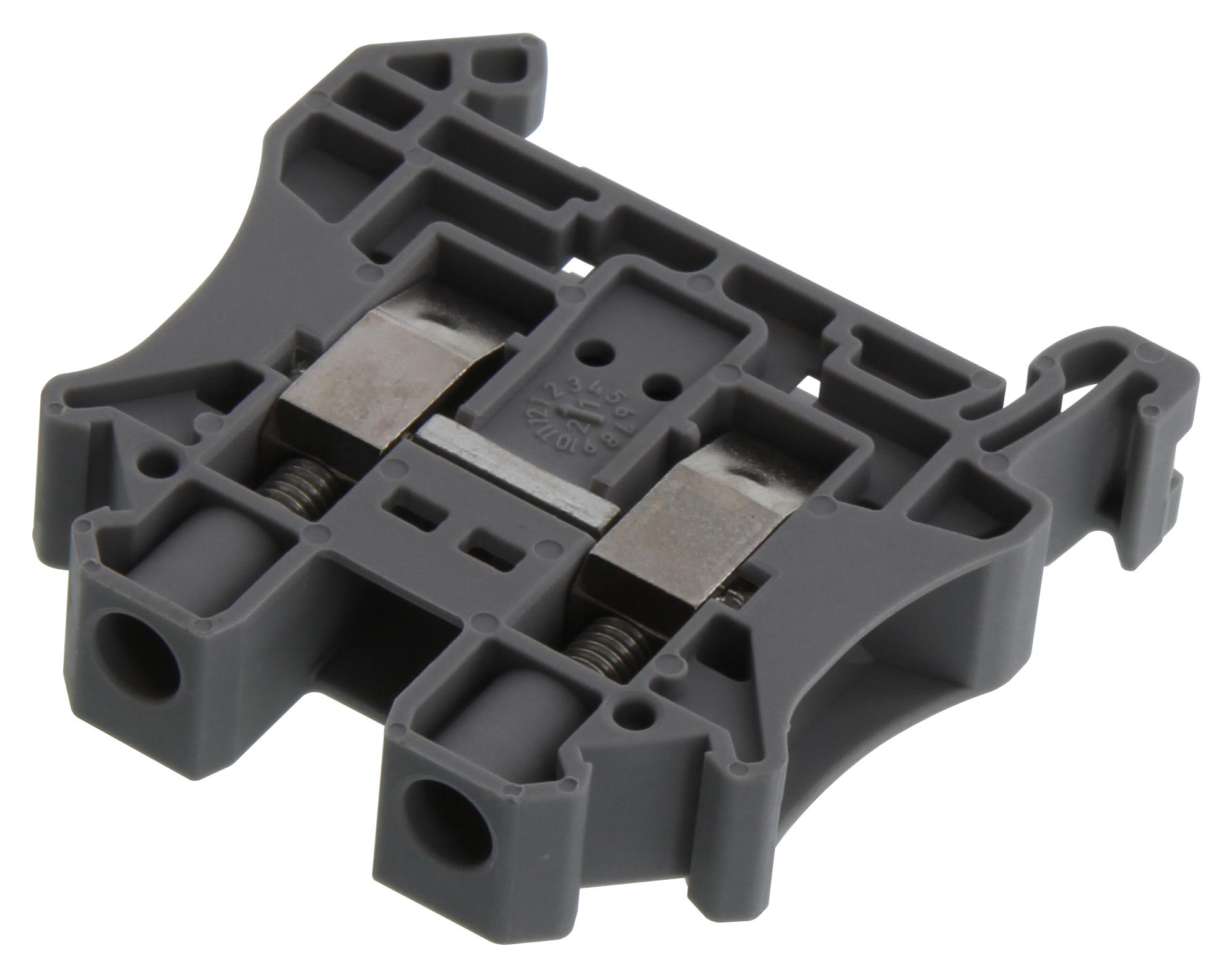 3044160 Phoenix Contact, DIN Rail Mount Terminal Block, 2 Positions, 20 AWG