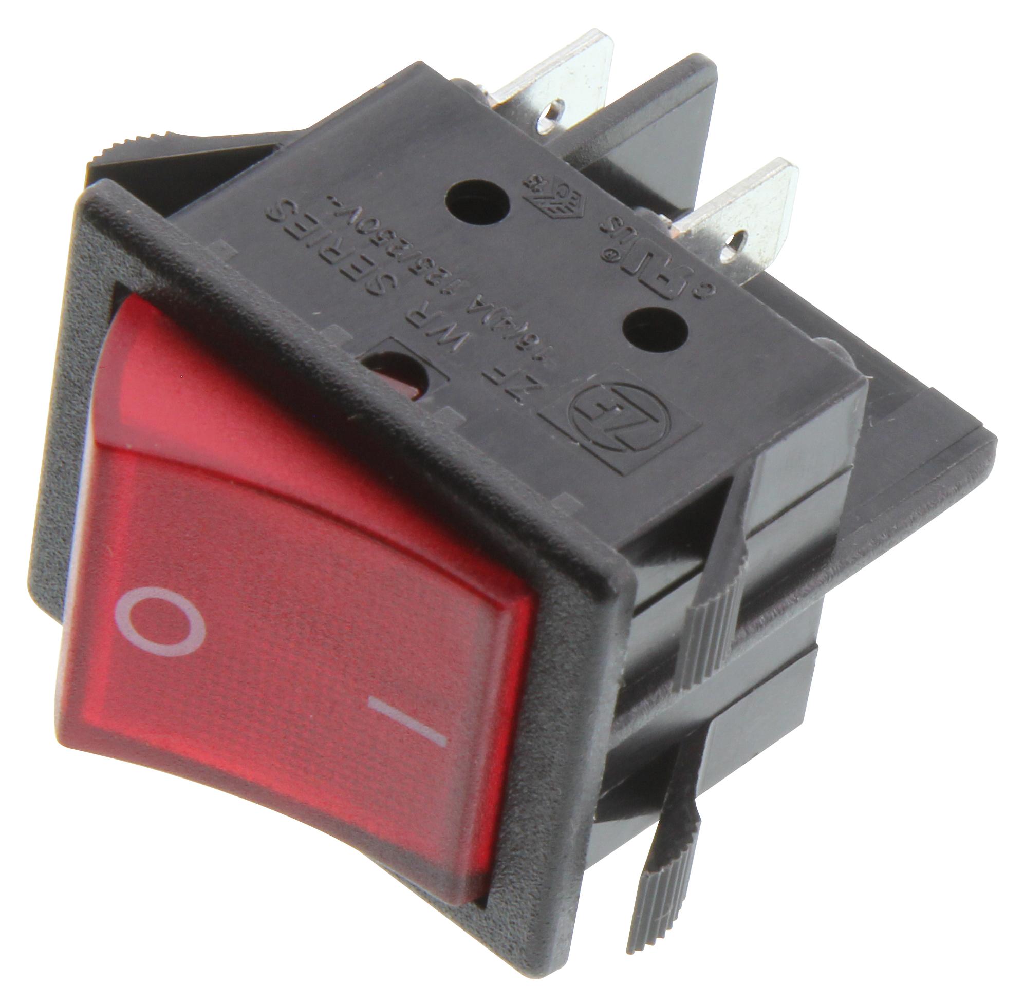 WRG32F2FBRLN Zf, Rocker Switch, On-Off, DPST