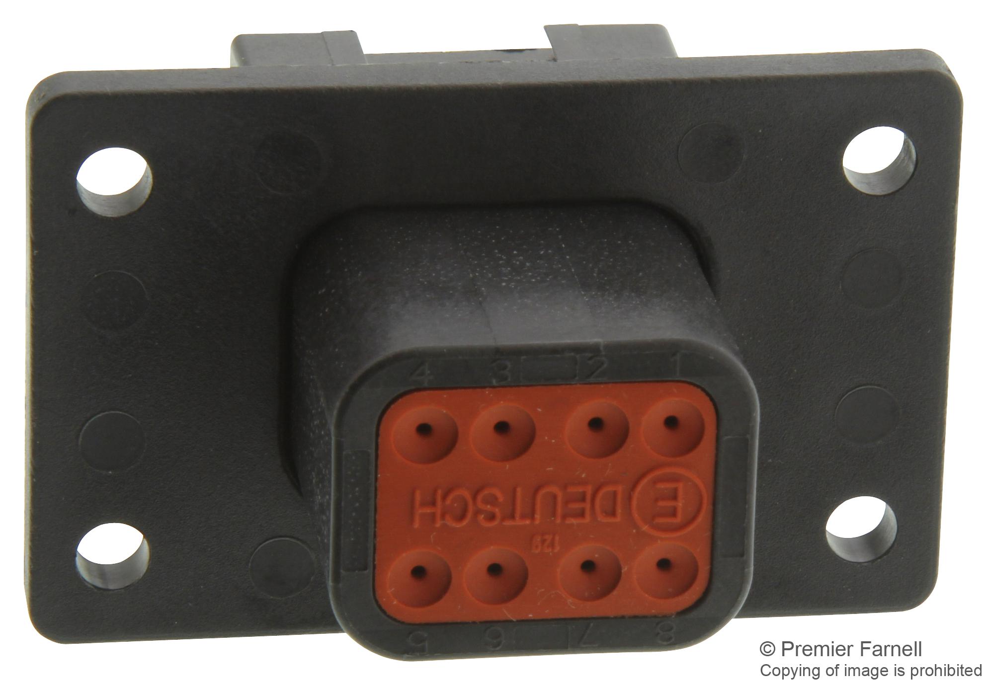 DT04-08PA-CL06 Deutsch - Te Connectivity, Automotive Connector Housing ...