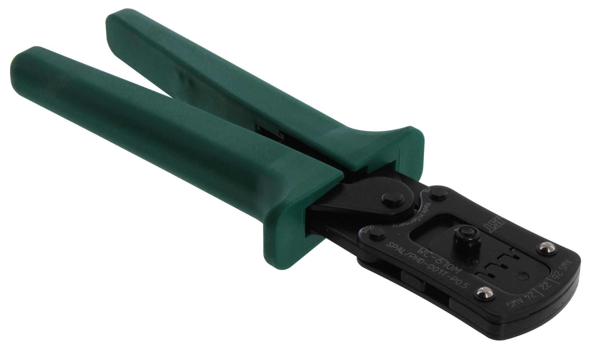 WC-610M Jst (japan Solderless Terminals), Crimp Tool, Ratchet, JST SPHD-001T-P05 & SPAL-001T-P0 ...