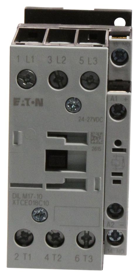 DILM17-10(RDC24) Eaton Moeller, Contactor, 24 VDC Coil, 18 A