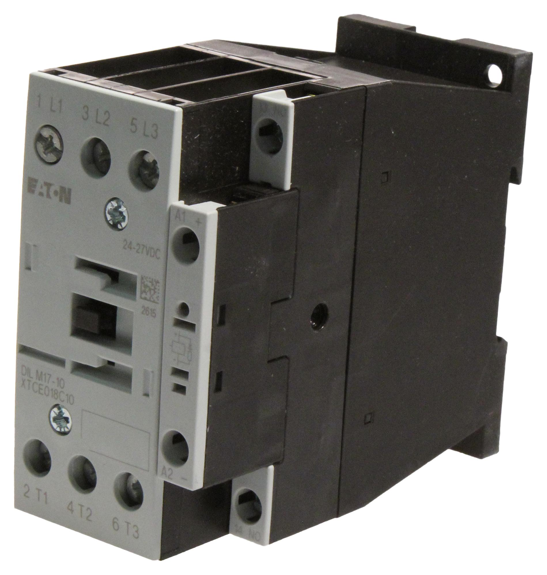 DILM17-10(RDC24) Eaton Moeller, Contactor, 24 VDC Coil, 18 A