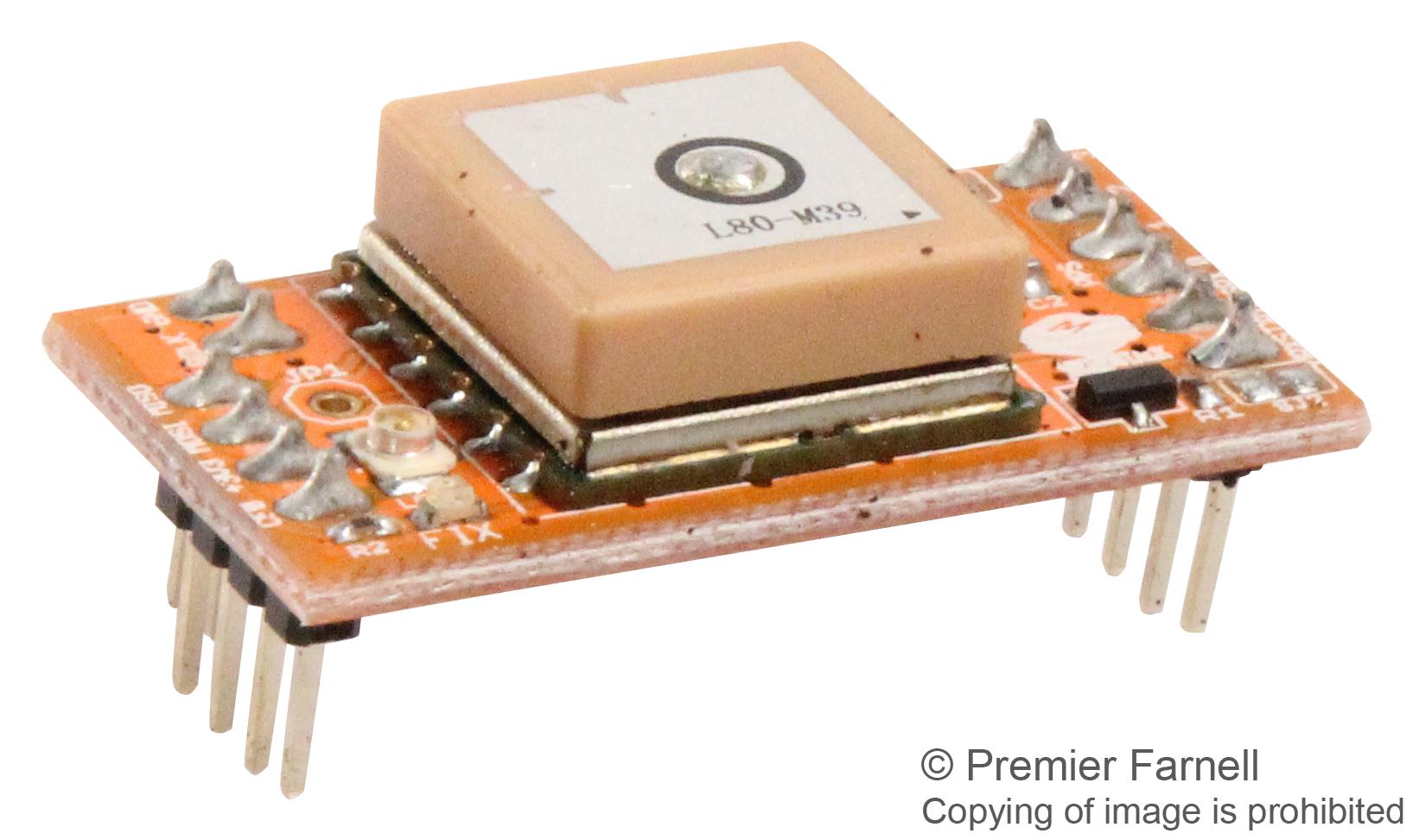 MICROSTACK GPS Microstack, GPS Module Expansion Board, L80, Raspberry Pi