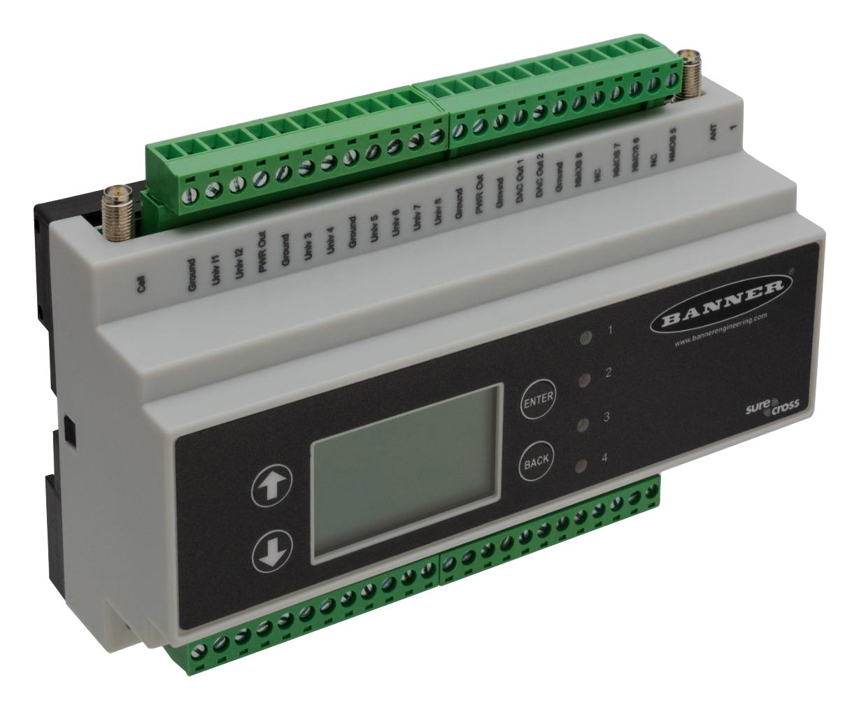 DXM150-B1R2 Banner Engineering, Wireless Controller, Sure Cross® DXM ...