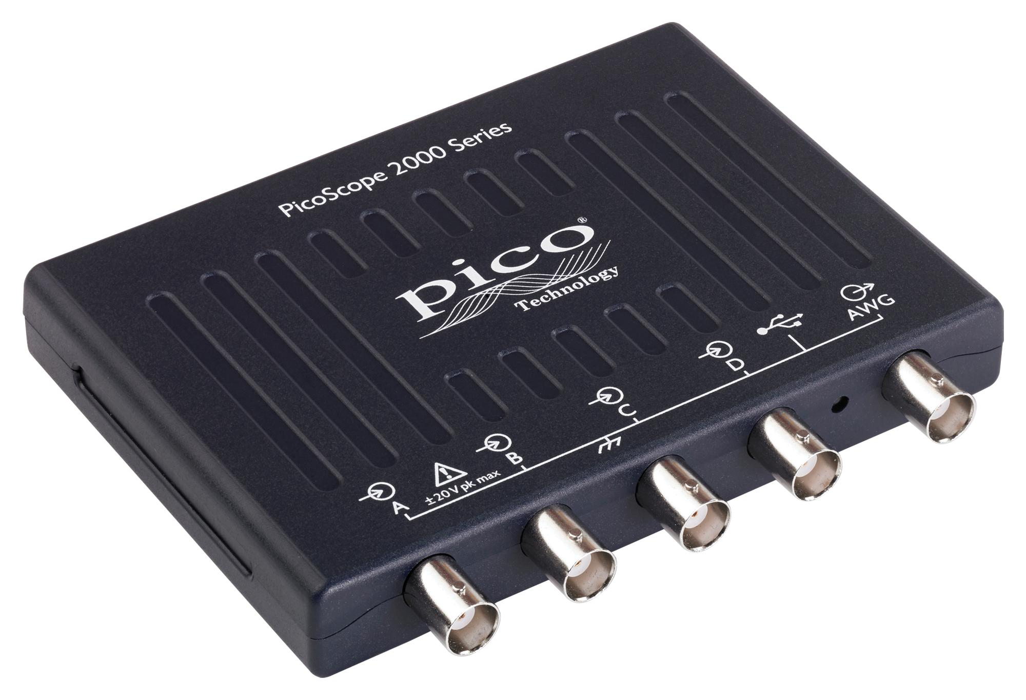 PICOSCOPE 2406B Pico Technology, PC USB Oscilloscope, Digital Triggering, PicoScope 2000 Series