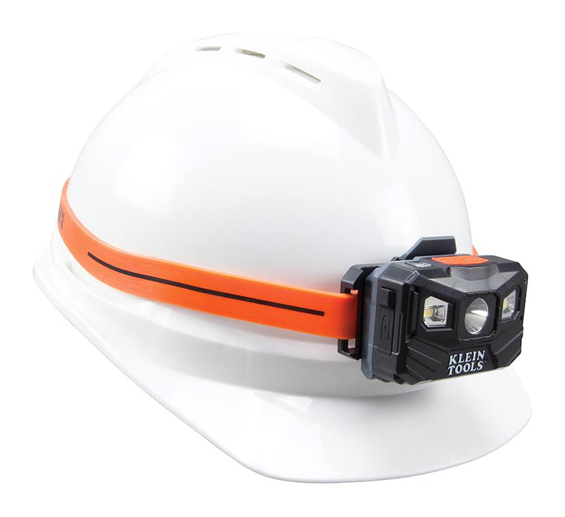 56034 Klein Tools, LED Headlamp, Rechargeable, Auto-Off