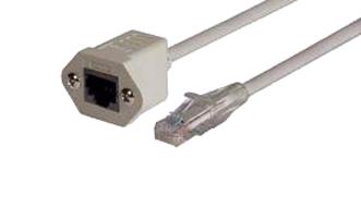 TRDC5EXTF-3 L-com, Ethernet Cable, Cat5e, RJ45 Plug to RJ45 Receptacle