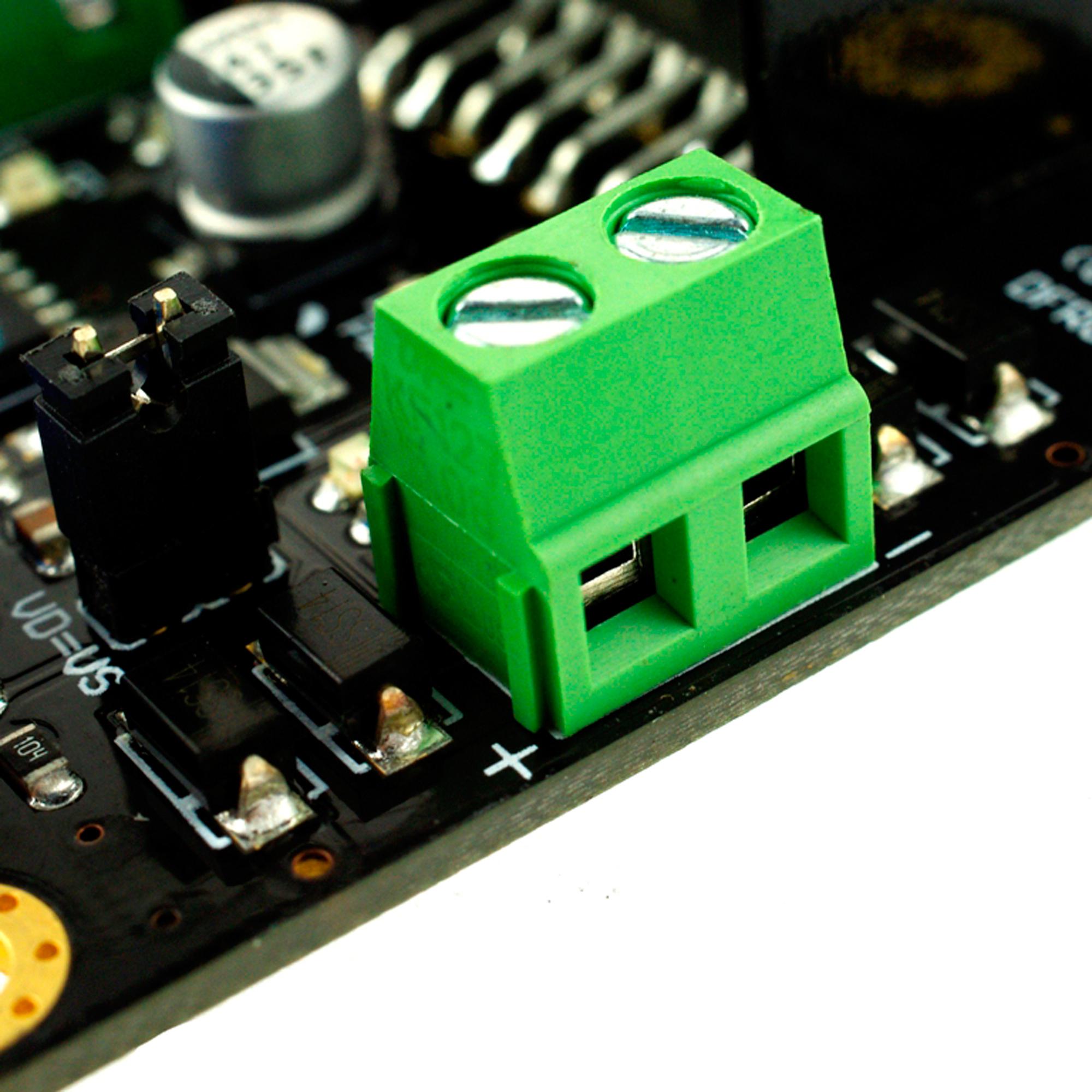 DRI0002 Dfrobot, DC Motor Controller, MDV 2x2A, for Arduino Board