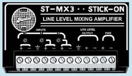 ST-MX3 Radio Design Labs, RDL Line Level Mixing Amplifier