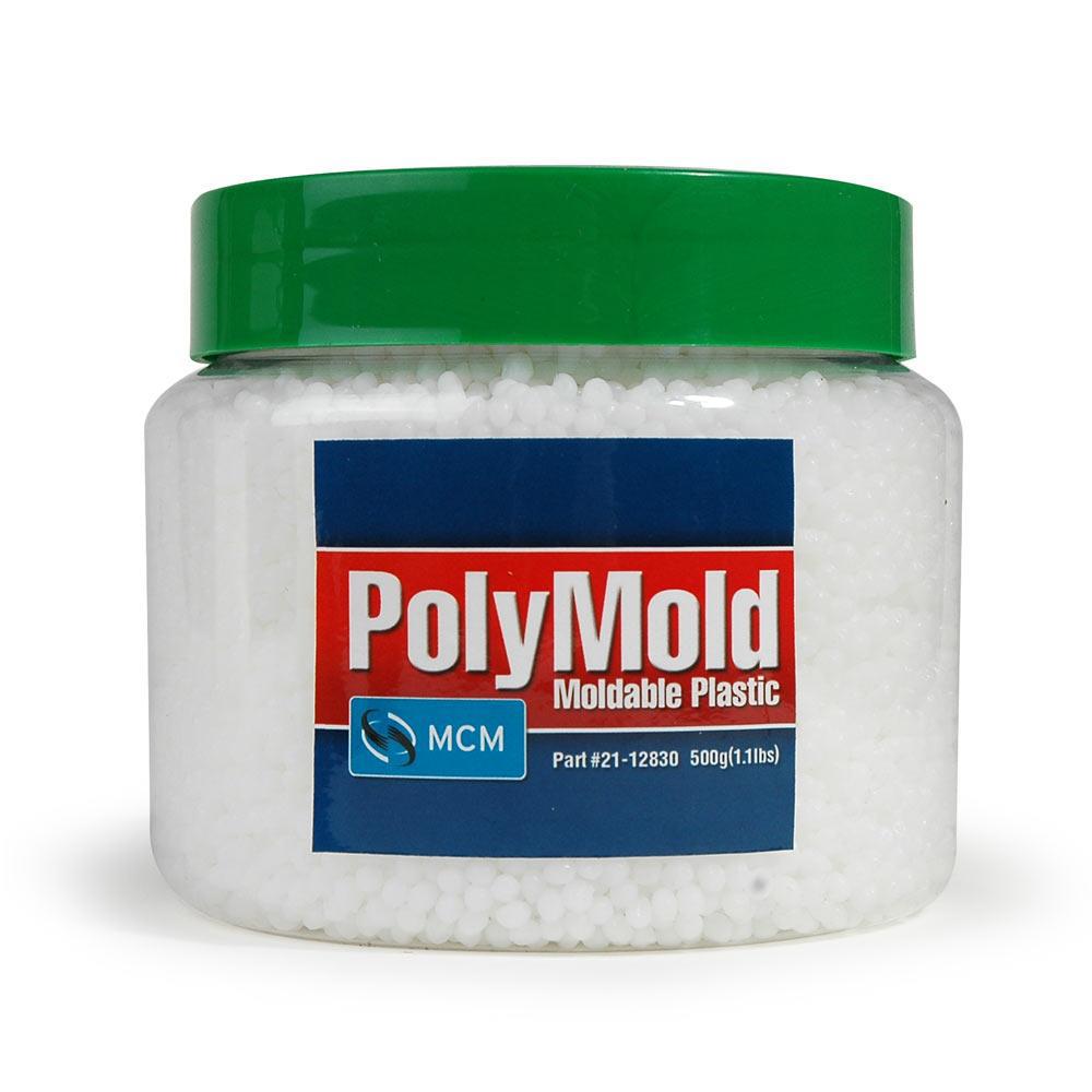 21-12830 Mcm, Moldable Plastic, PolyMold Series, White