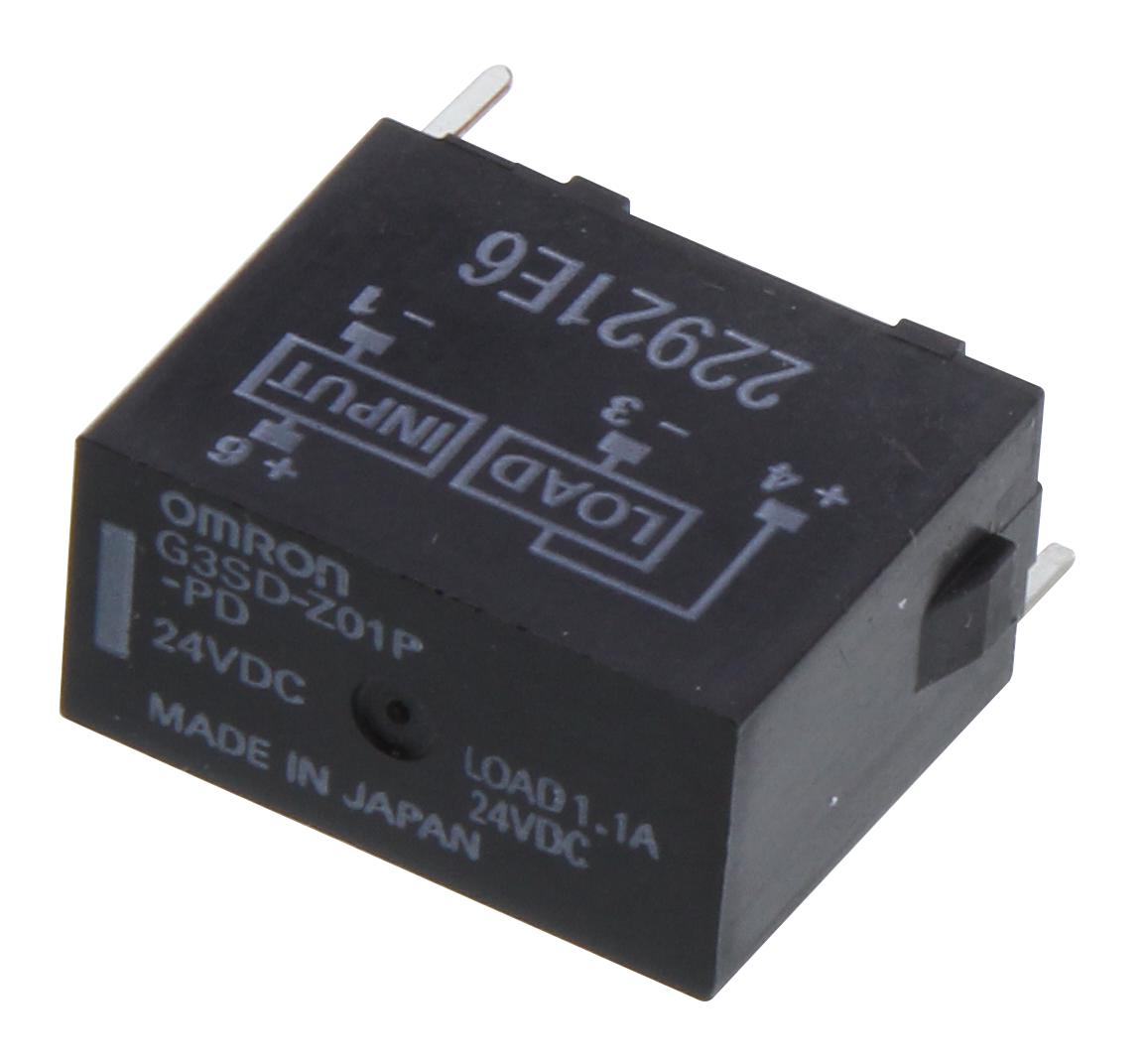 G3SD-Z01P-PD DC24 Omron Industrial Automation, Solid State Relay, SPST ...