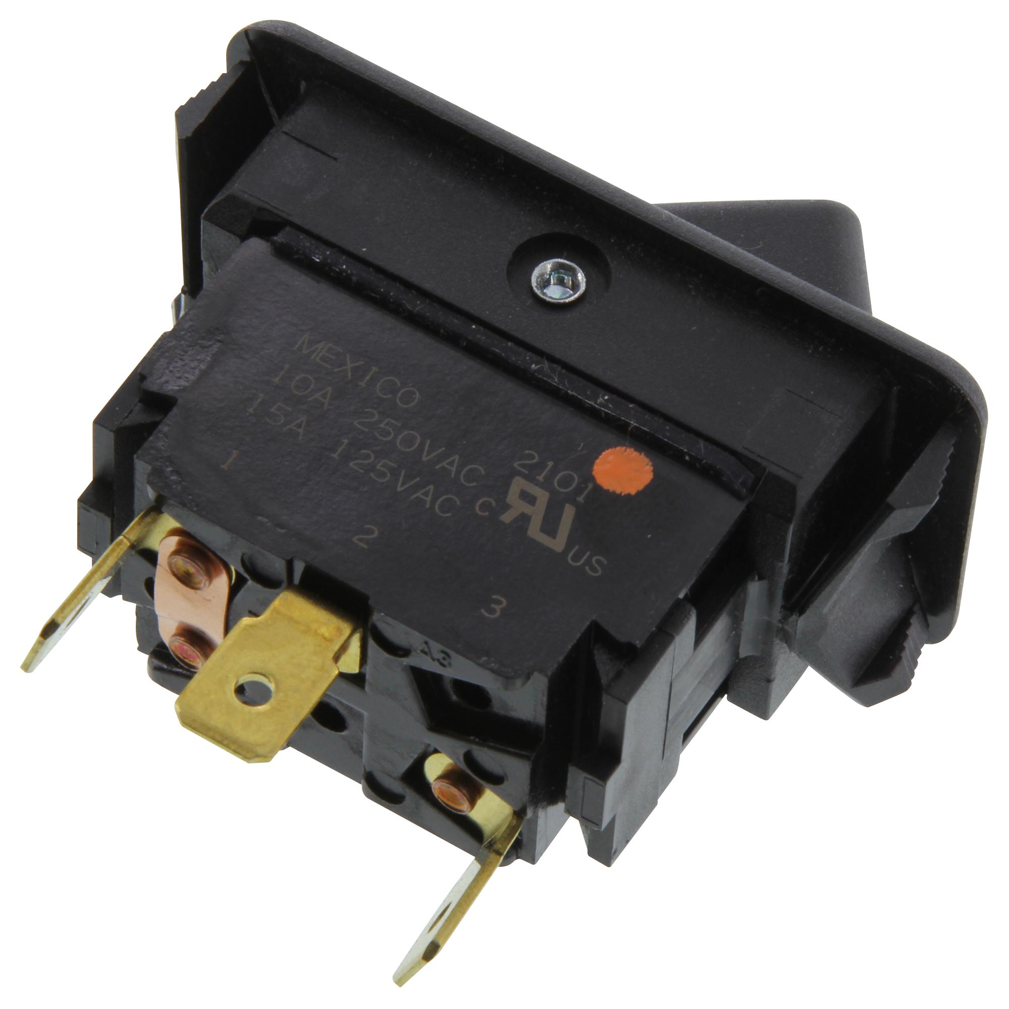 8005K23N313V22 Eaton, Rocker Switch, Off-None-On, SPST