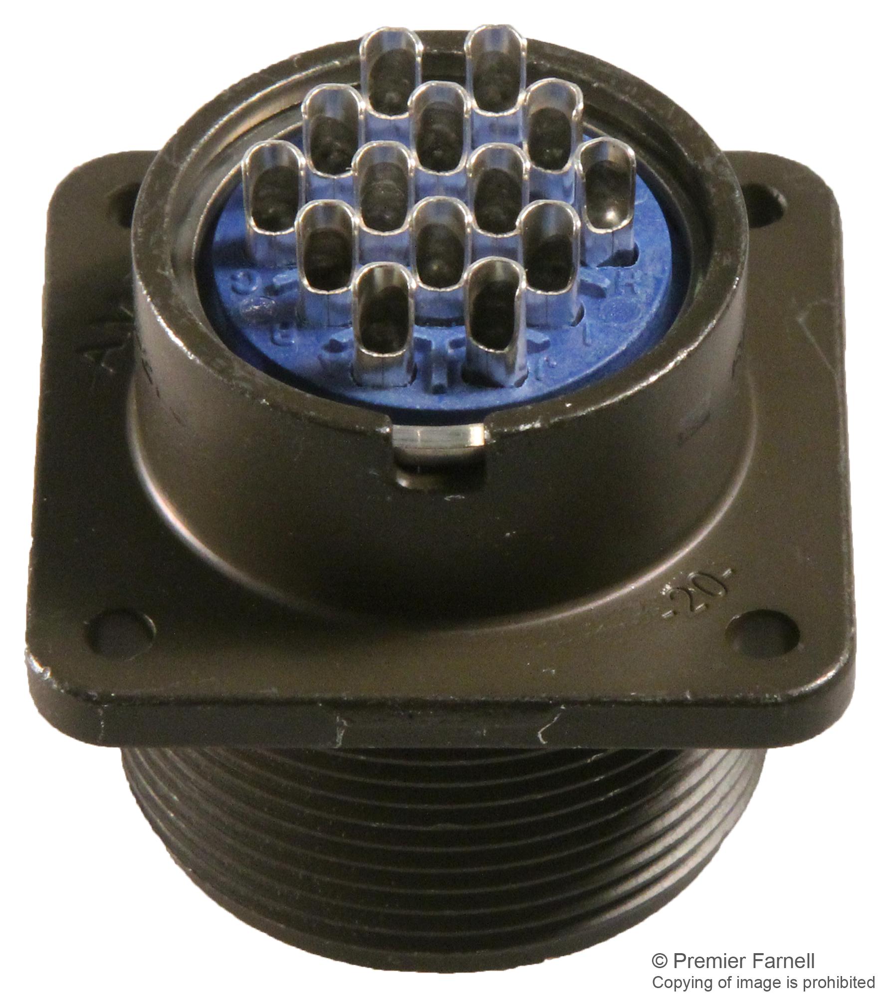 MS3102A20-27S Amphenol Industrial, Circular Connector, MIL-DTL-5015 ...