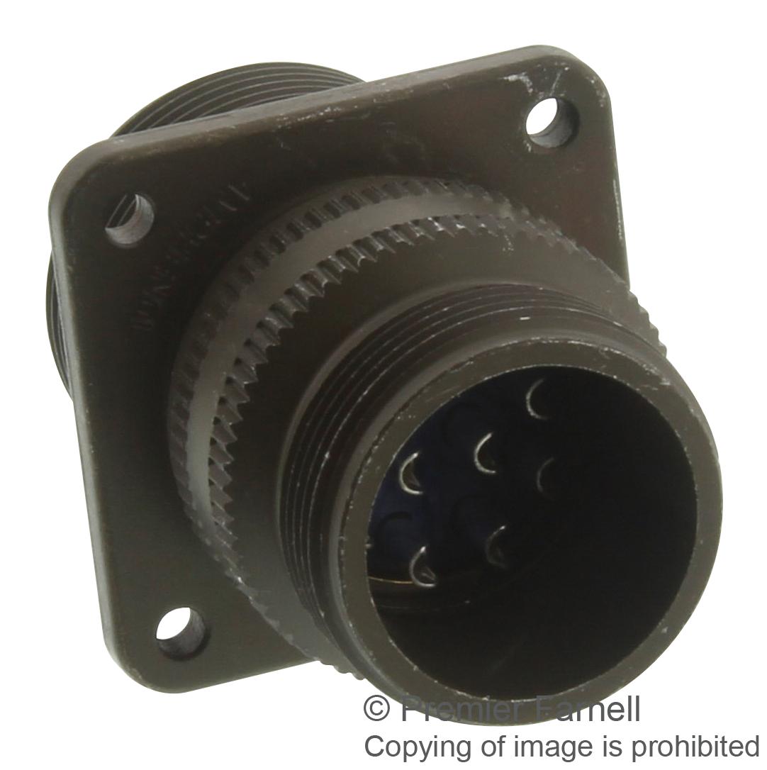 97-3100A-18-1S Amphenol Industrial, Circular Connector, 97 Series, Wall ...