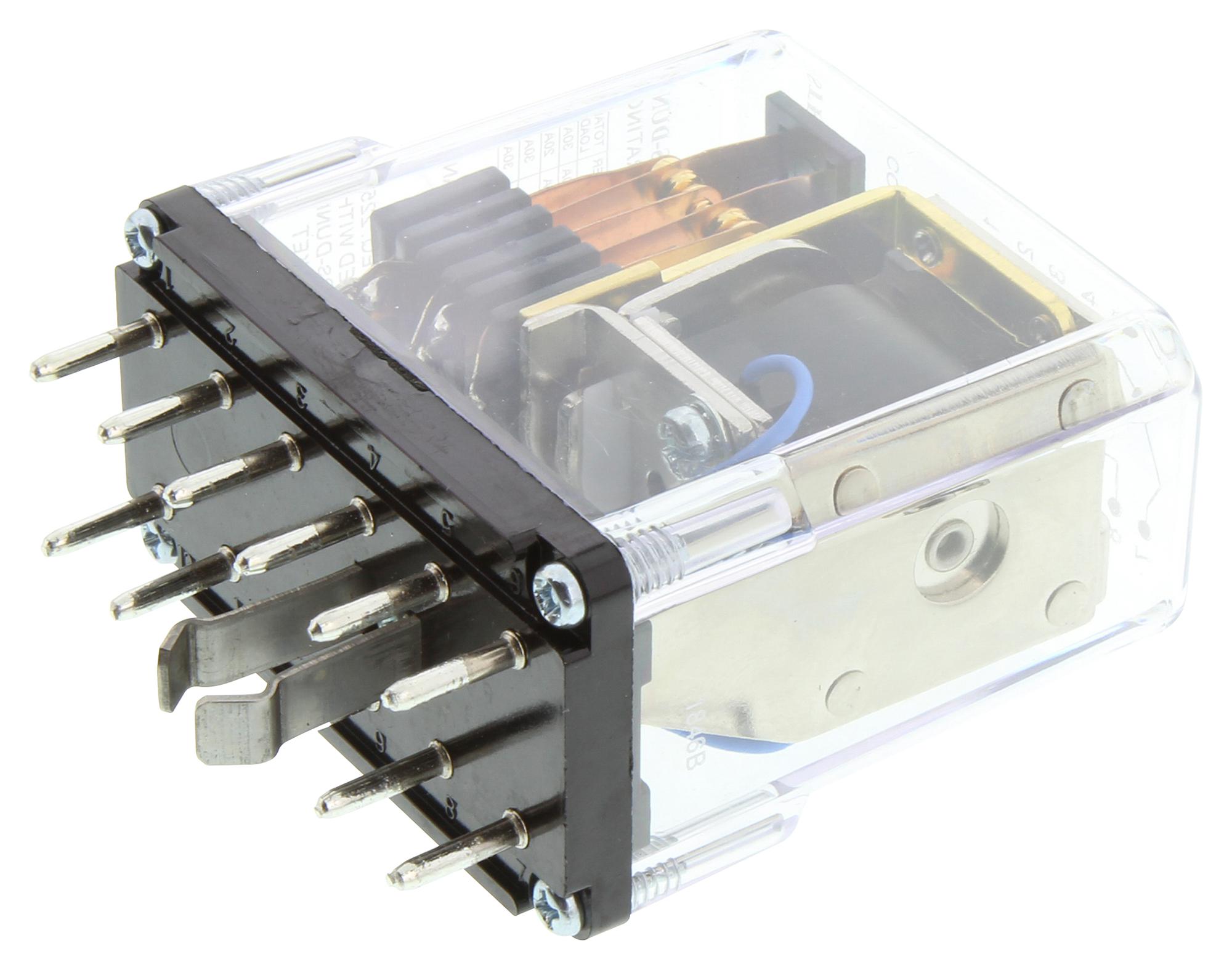 219BBXP-24VDC Struthers-dunn, Power Relay, DPDT, DPST-NO