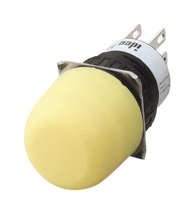 HE5B-M2PY Idec, Industrial Pushbutton Switch, HE5B Series, 16 mm