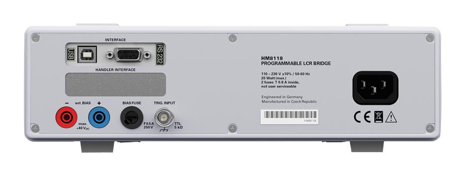 HM8118.02 Rohde & Schwarz, LCR Meter, Bench, 200 kHz