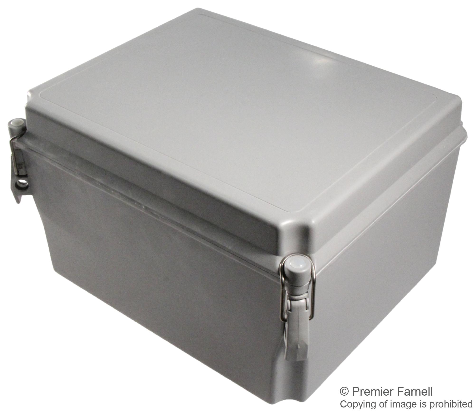 A1086CHQRFG Nvent Hoffman, Plastic Enclosure, IP66, NEMA 13