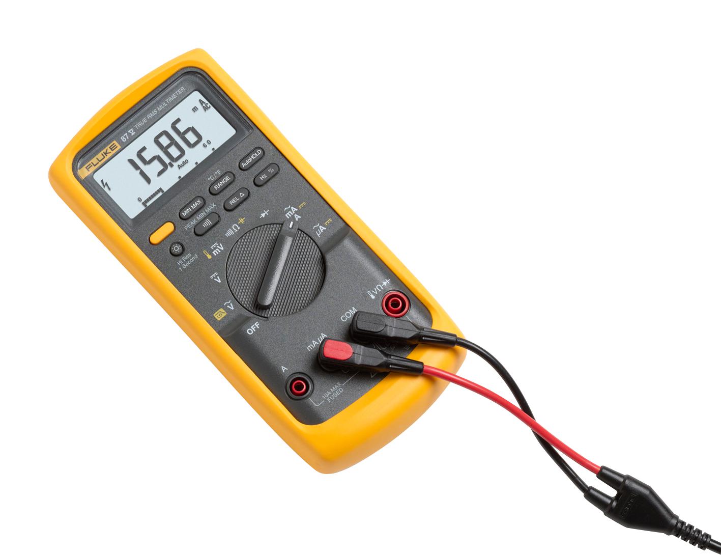 FLUKE-87-5 | Fluke Industrial Digital Multimeter, 80 Series V | Newark ...