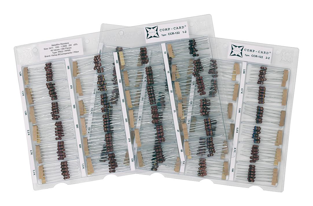CCR-122 Nova, Resistor Kit, COMP-CARD®-System, 480-Piece