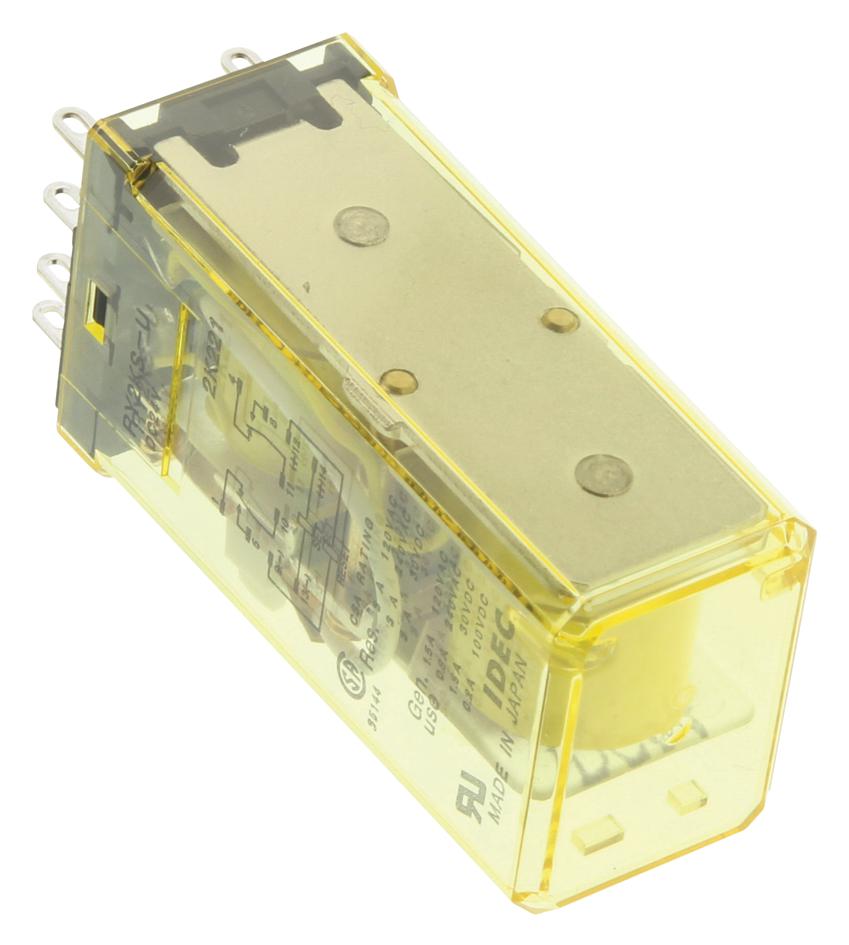 RY2KS-U-DC24V Idec, Power Relay, DPDT, 24 VDC