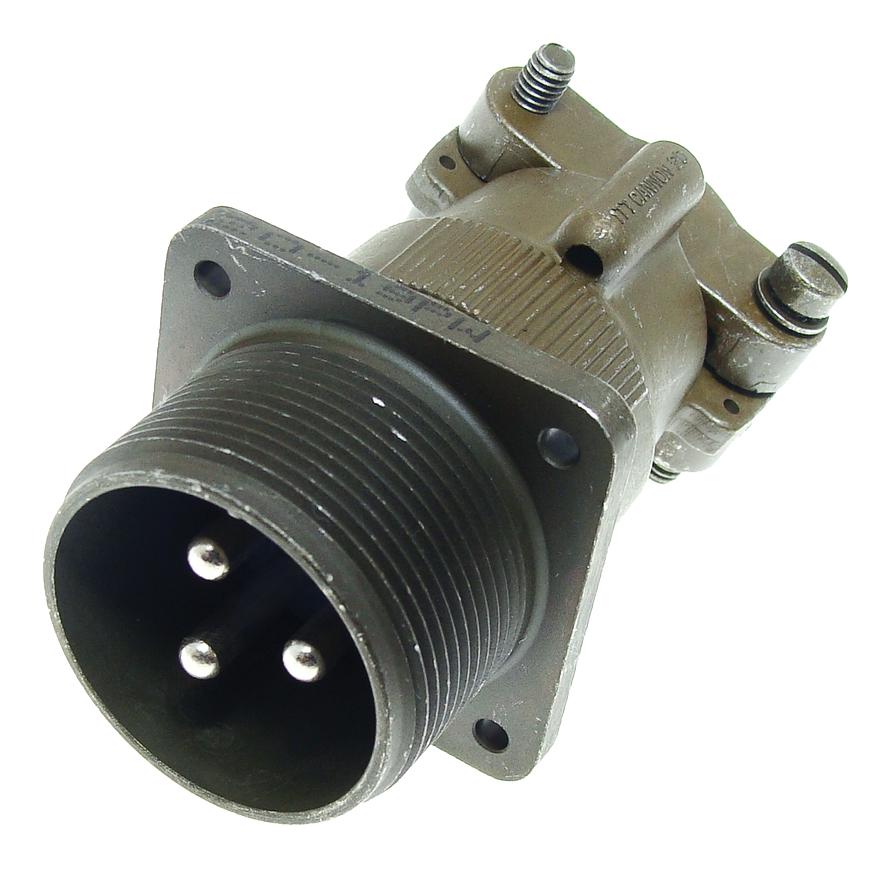 MS3100R32-17P Itt Cannon, Circular Connector, MIL-DTL-5015 Series, Wall ...