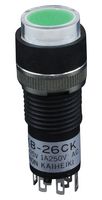 KB26CKW01-5F-JF Nkk Switches, Pushbutton Switch, KB Series, 12.3 mm