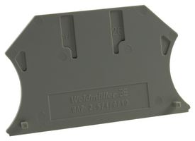 1050000000 Weidmuller, Accessory, W Series Modular Terminal Blocks, End ...