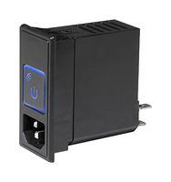 3-137-412 SCHURTER, Un-Filtered IEC Power Entry Module, w/ Switch, IEC ...